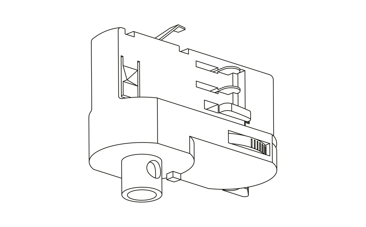 Track adapter phase-cut dim – Wästberg